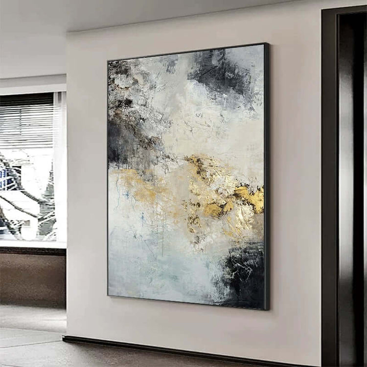 Buy Golden and Grey Wall Art | Kline Collective